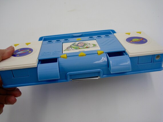 Pencil Box With Buttons