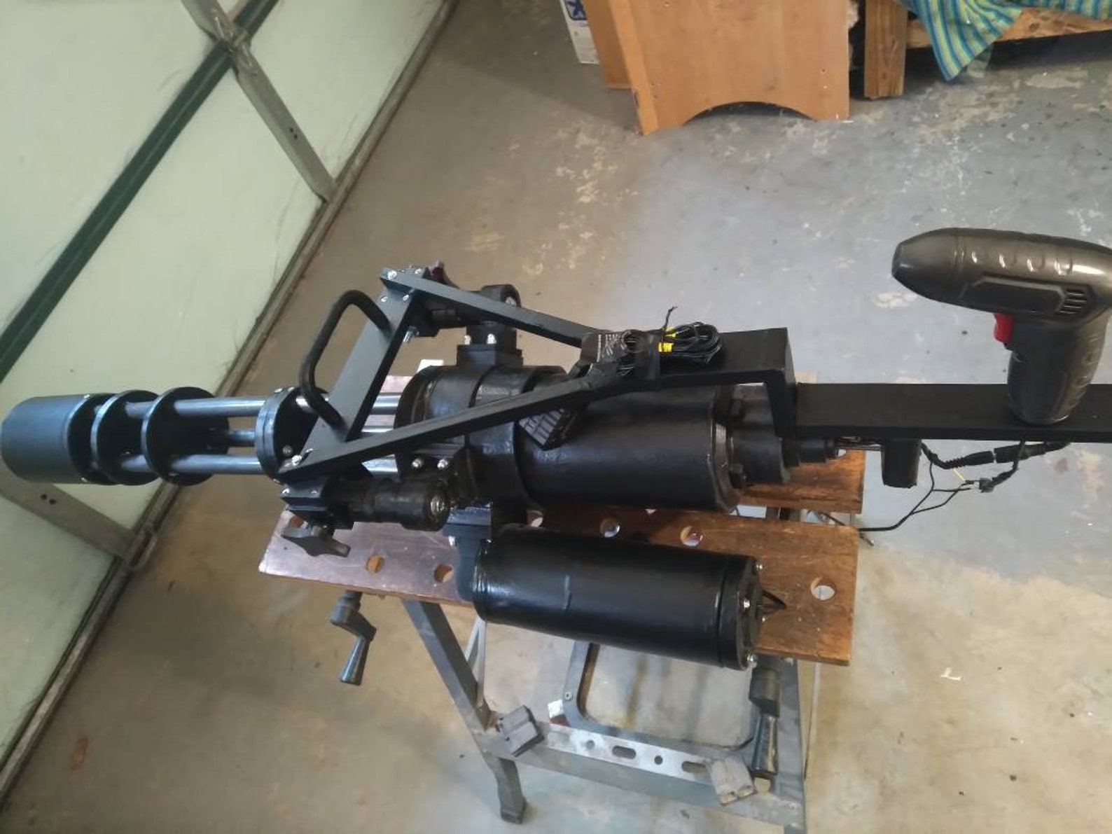 Minigun Gatling Gun Tri Barrel Minigun Cosplay Gun Replica - Etsy