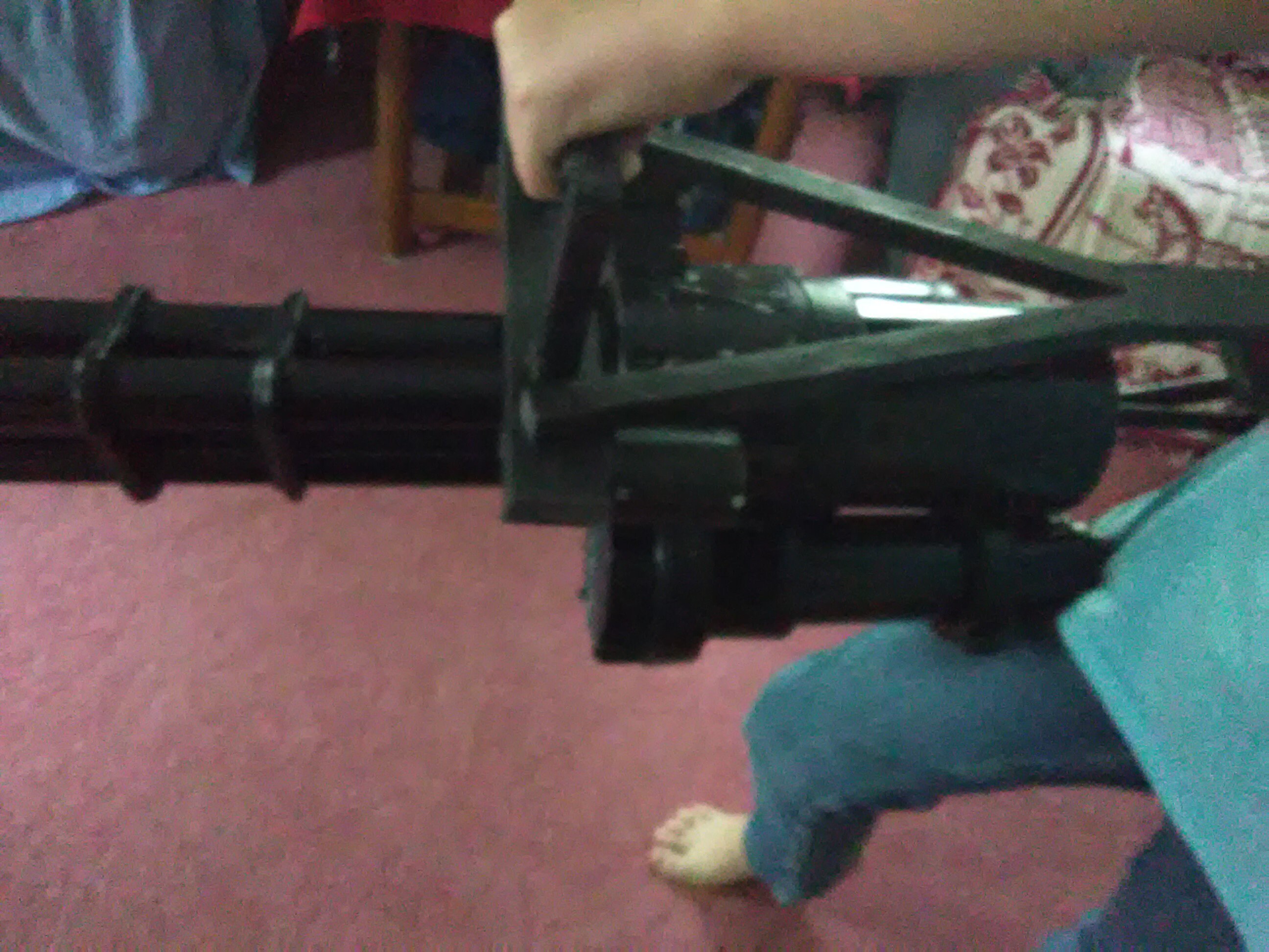 Minigun Gatling gun Tri barrel minigun cosplay gun replica | Etsy