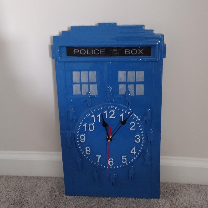 Doctor Who Clock - Etsy