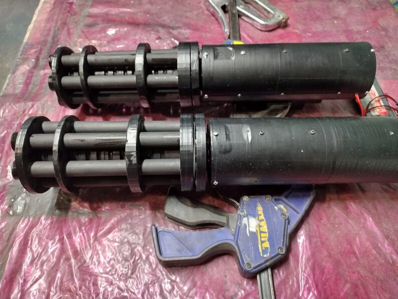 Fake Minigun Micro Gun Minigun Miniature Gun False - Etsy Canada