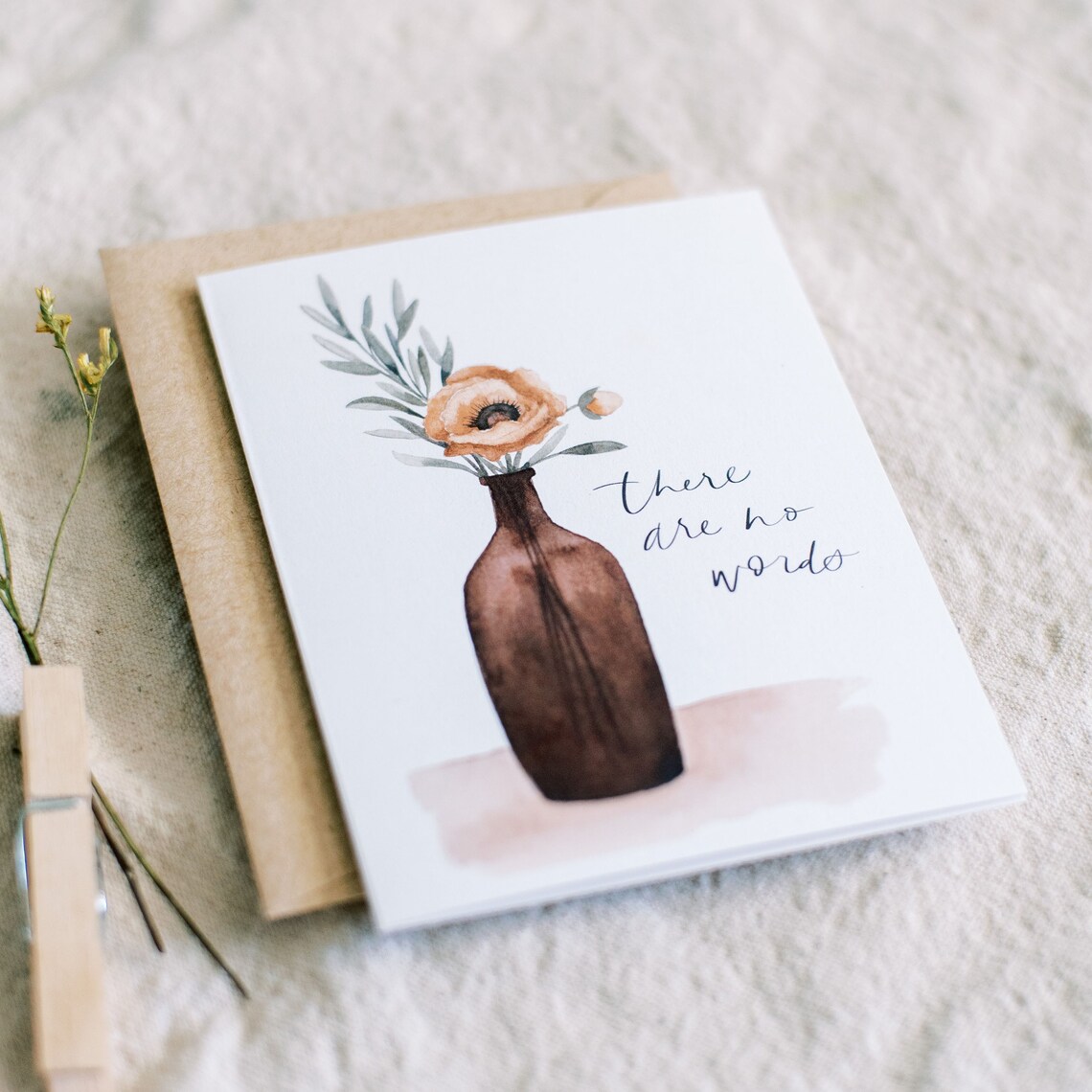 There Are No Words greeting card | Etsy