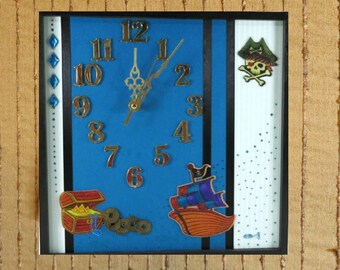 Pirate Theme Clock - Etsy