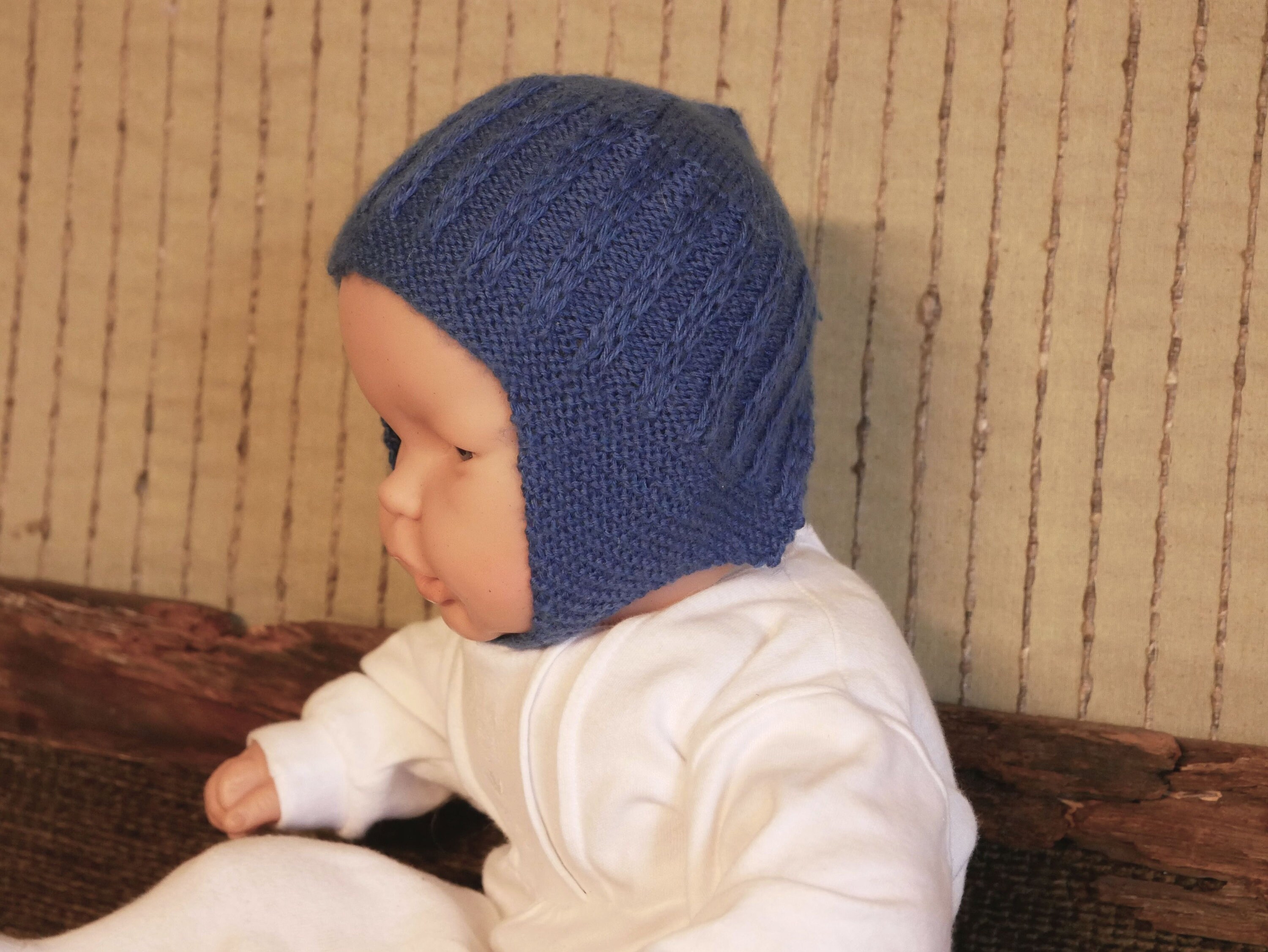 CLEARANCE SALE Blue Baby Bonnet Photo Prop Baby Clothes | Etsy