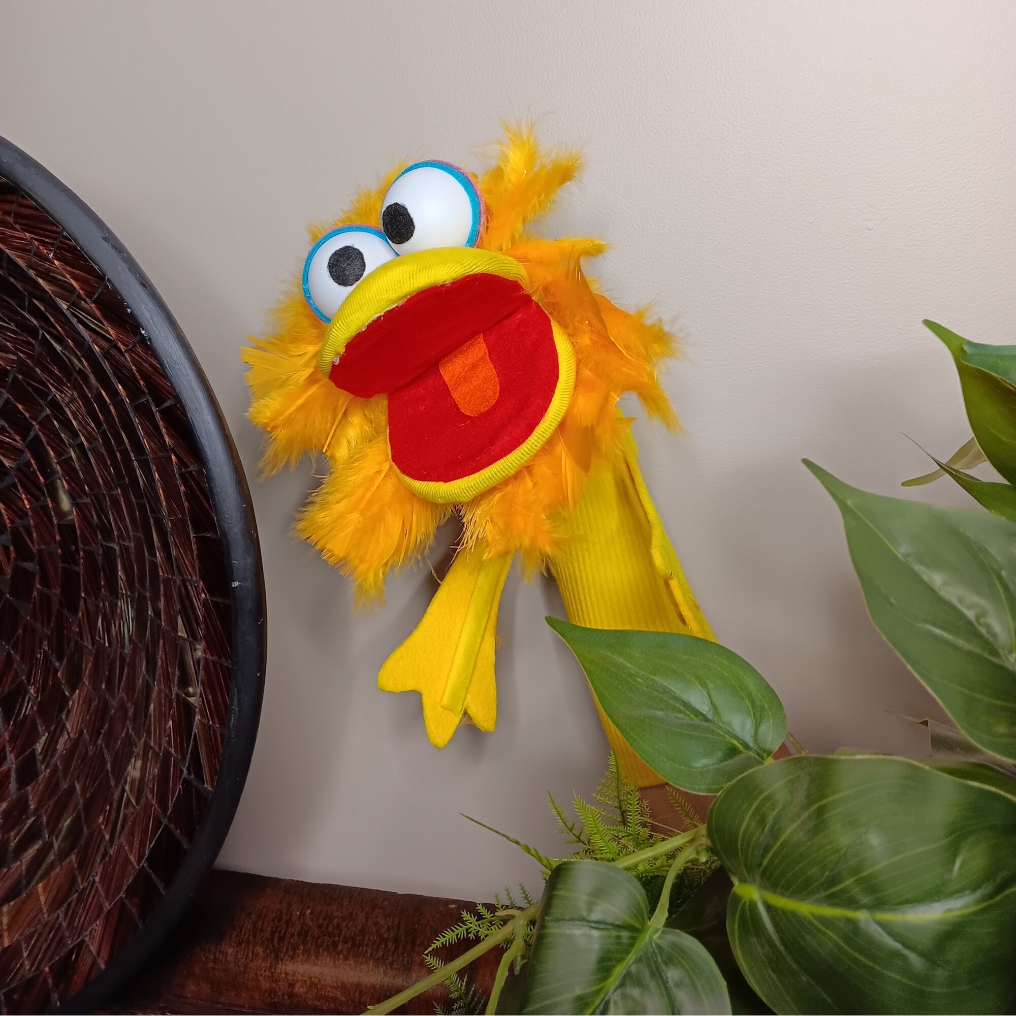 Bird Sock Hand Puppet, Kindergarten Preschool Toy - Etsy