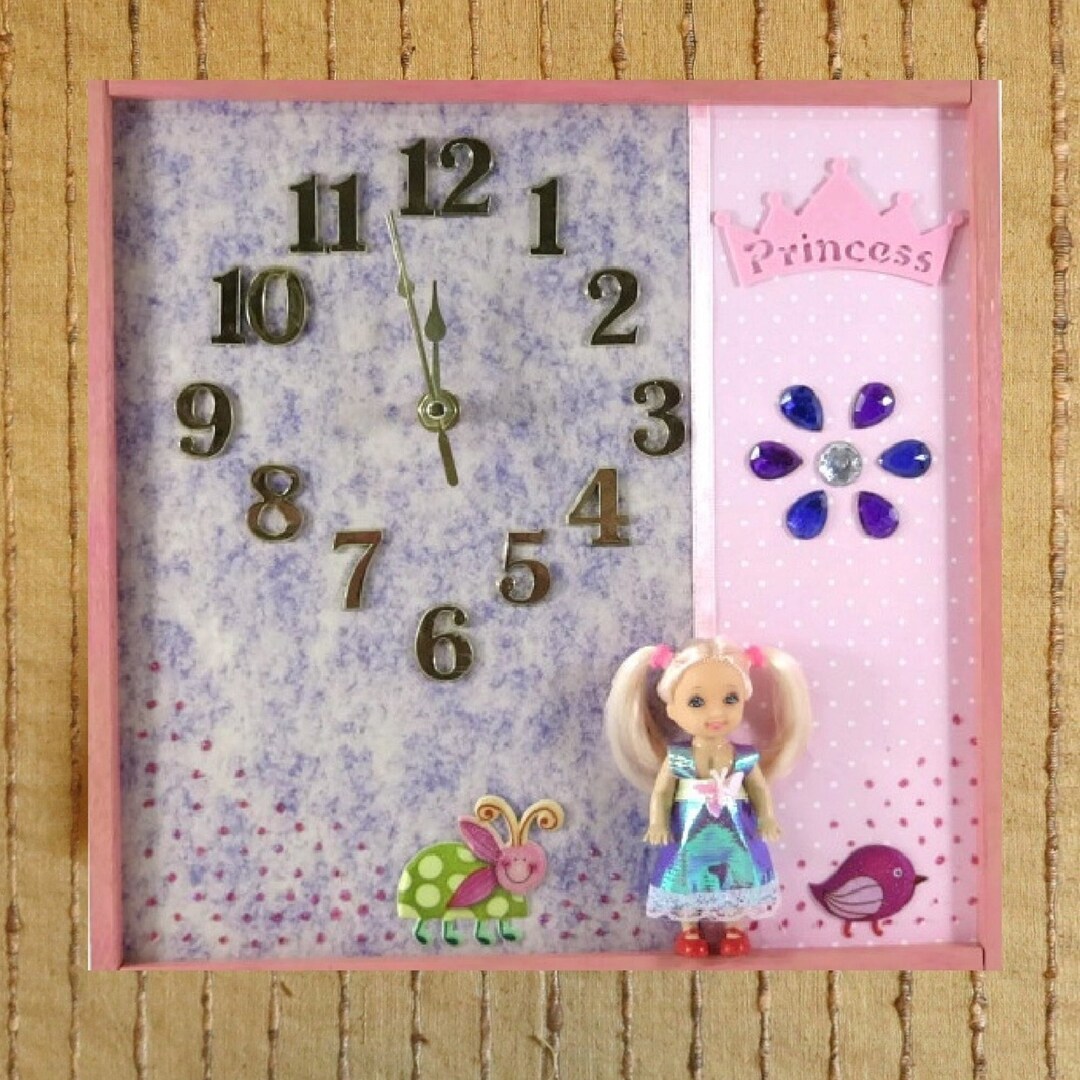 Little Girls Bedroom Wall Clock Girls Bedroom Décor - Etsy