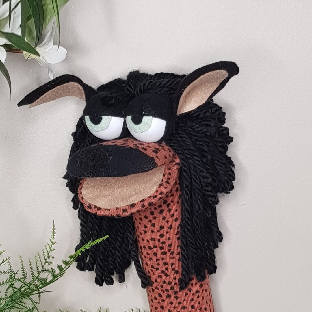 Boho Sock Hand Puppet, Kindergarten Preschool Toy - Etsy