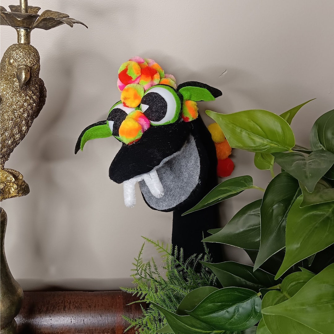 Monster Puppet, Movable Mouth, Early Learning Preschool Toy - Etsy