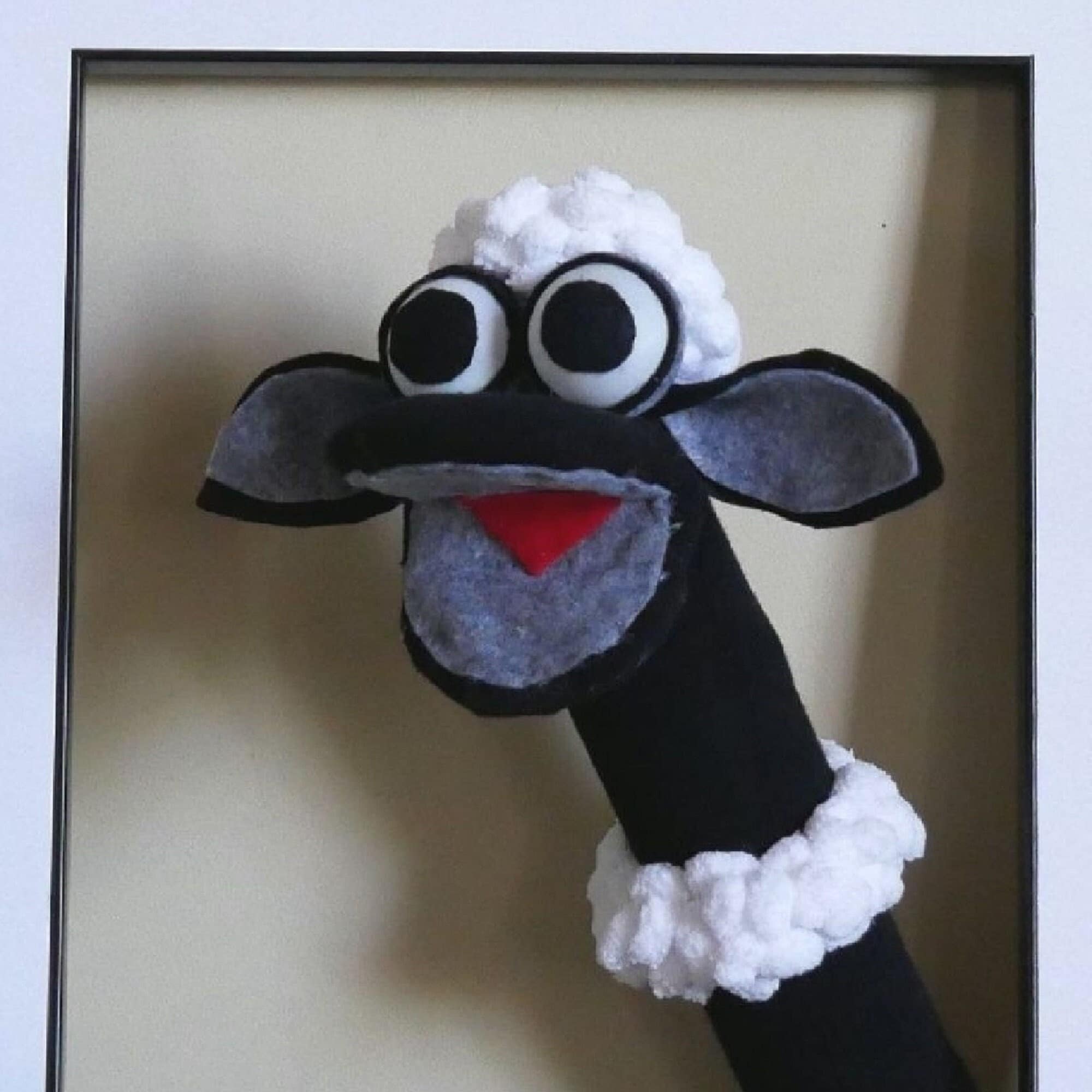 Lamb Sock Hand Puppet, Educational Toy, Preschool Teaching Aid - Etsy