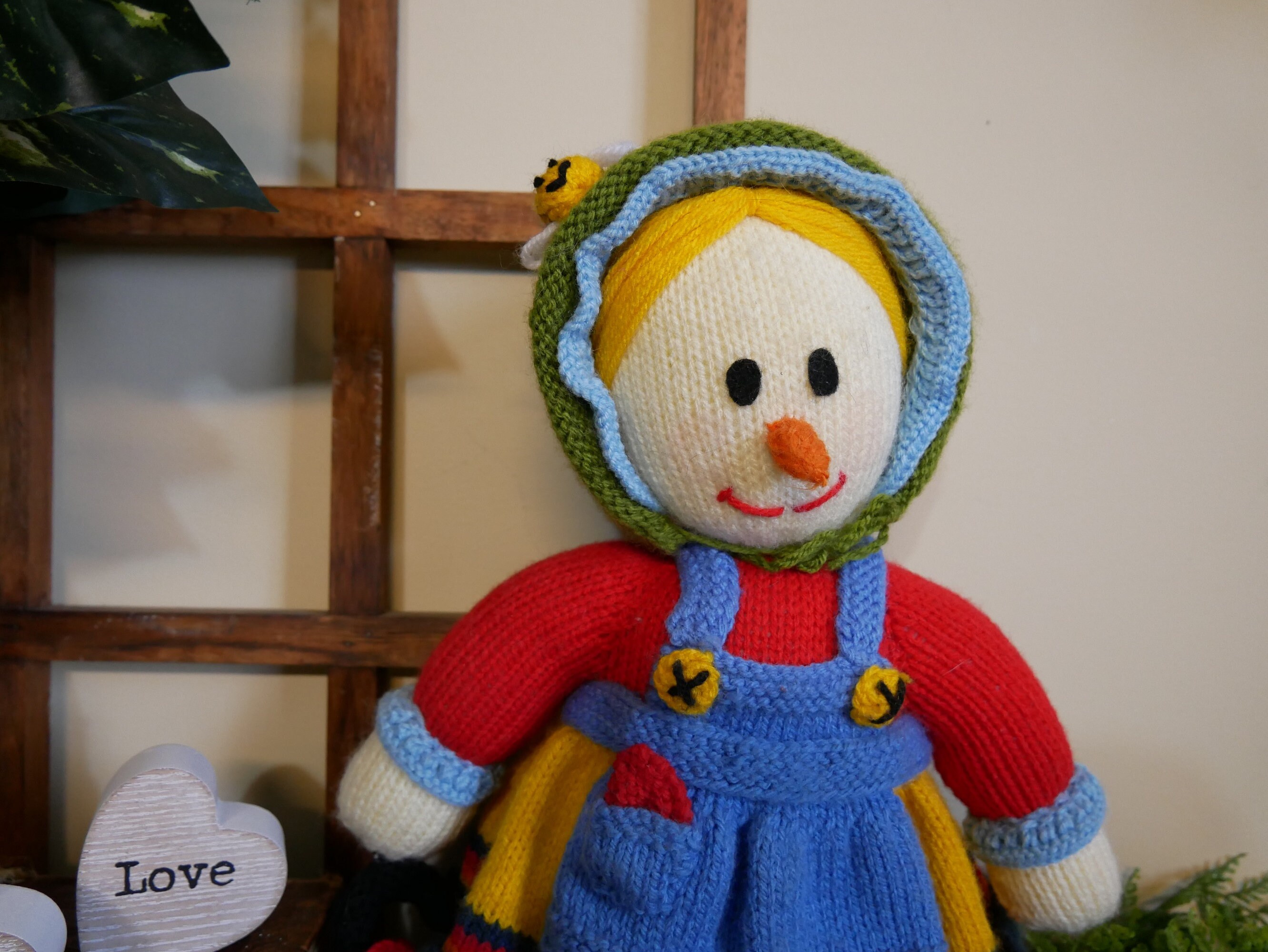 Grandma Knitted Toy Keepsake Toys Handmade Doll | Etsy