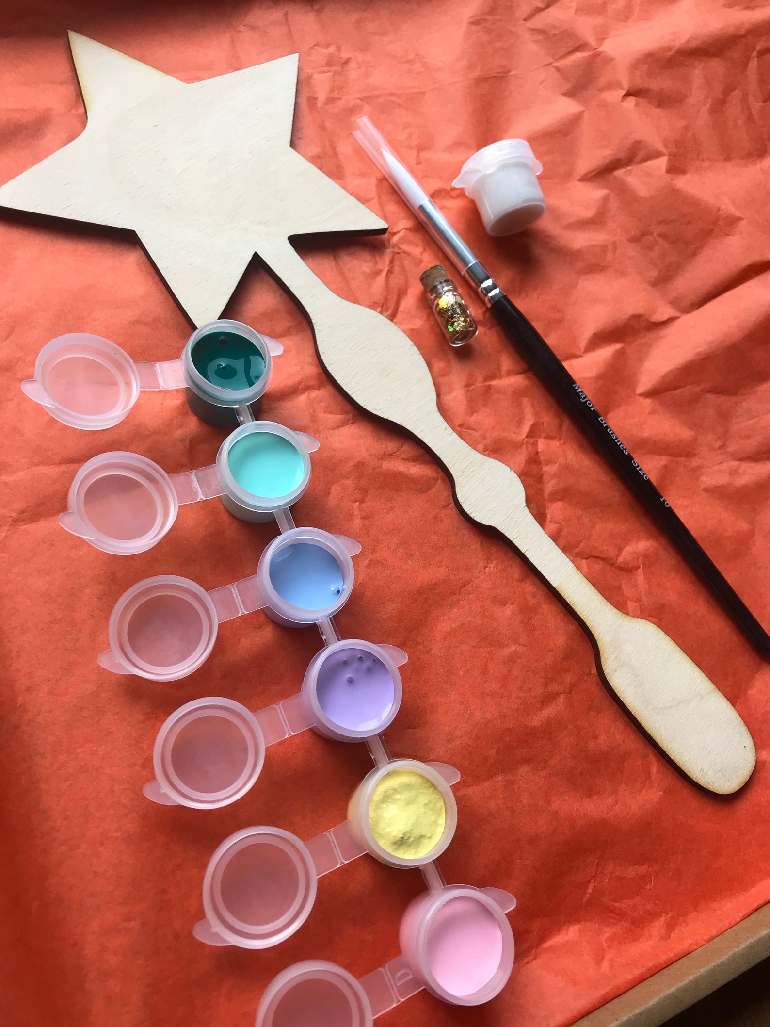 Create Your Own DIY Magic Princess Wand Fairy Wand Craft Kits for Kids ...