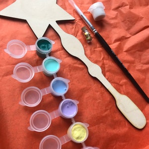 Create Your Own DIY Magic Princess Wand Fairy Wand Craft Kits for Kids ...