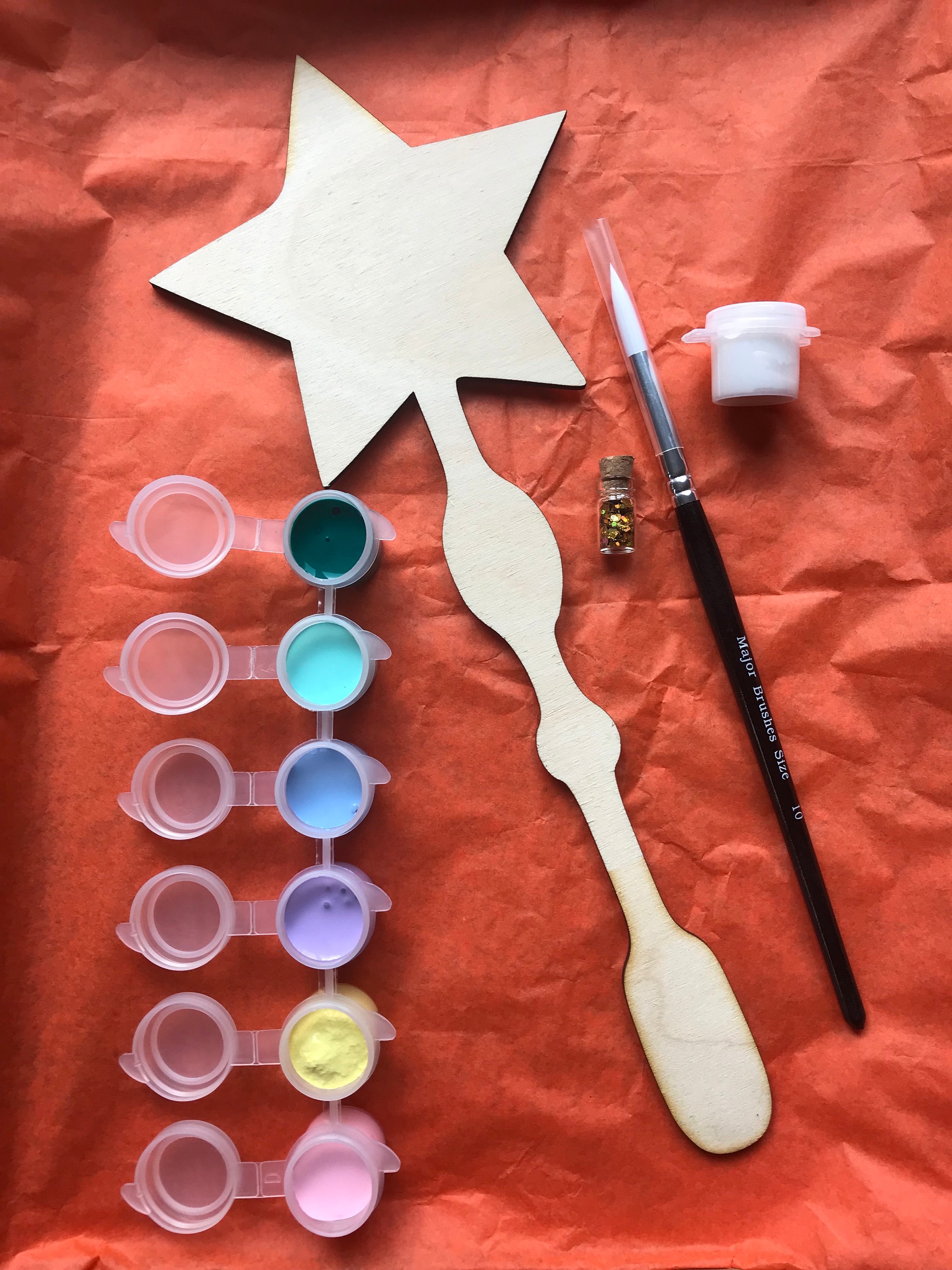 Create Your Own DIY Magic Princess Wand Fairy Wand Craft Kits for Kids ...