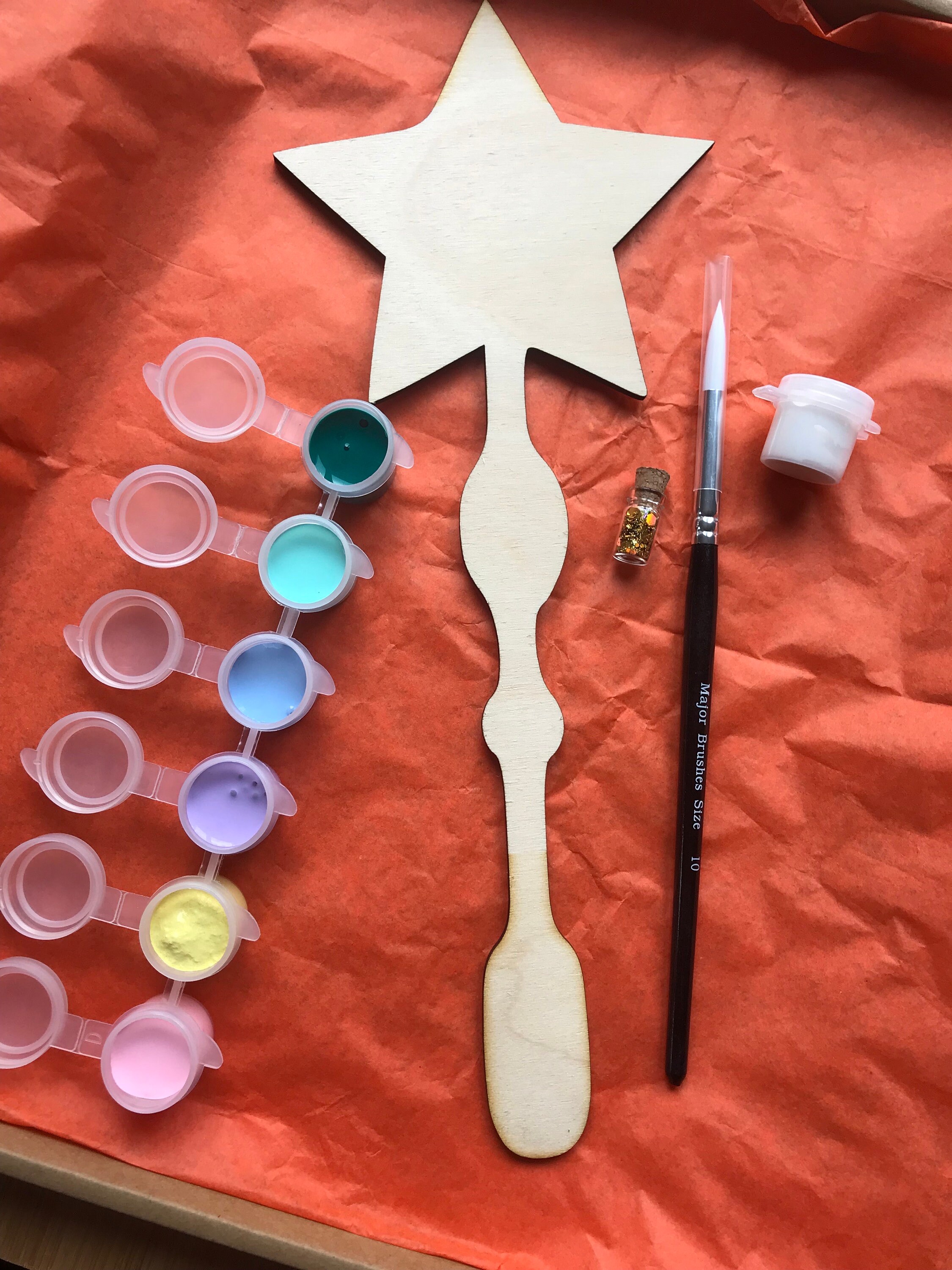 Create Your Own DIY Magic Princess Wand Fairy Wand Craft Kits for Kids ...