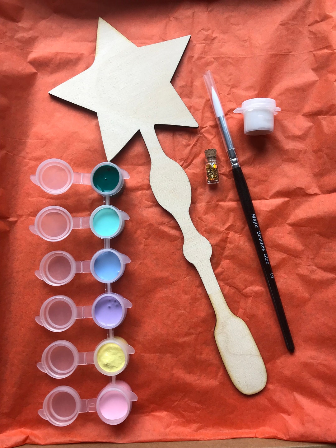 Create Your Own DIY Magic Princess Wand Fairy Wand Craft Kits for Kids ...