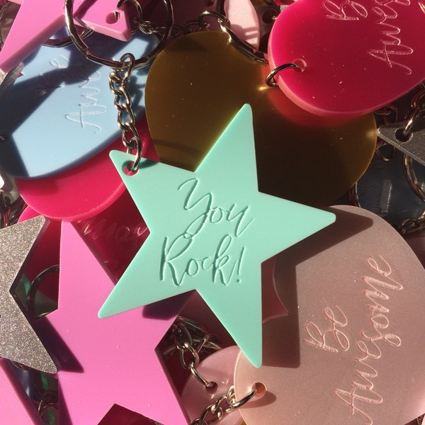 Laser Cut Keyring - Etsy UK