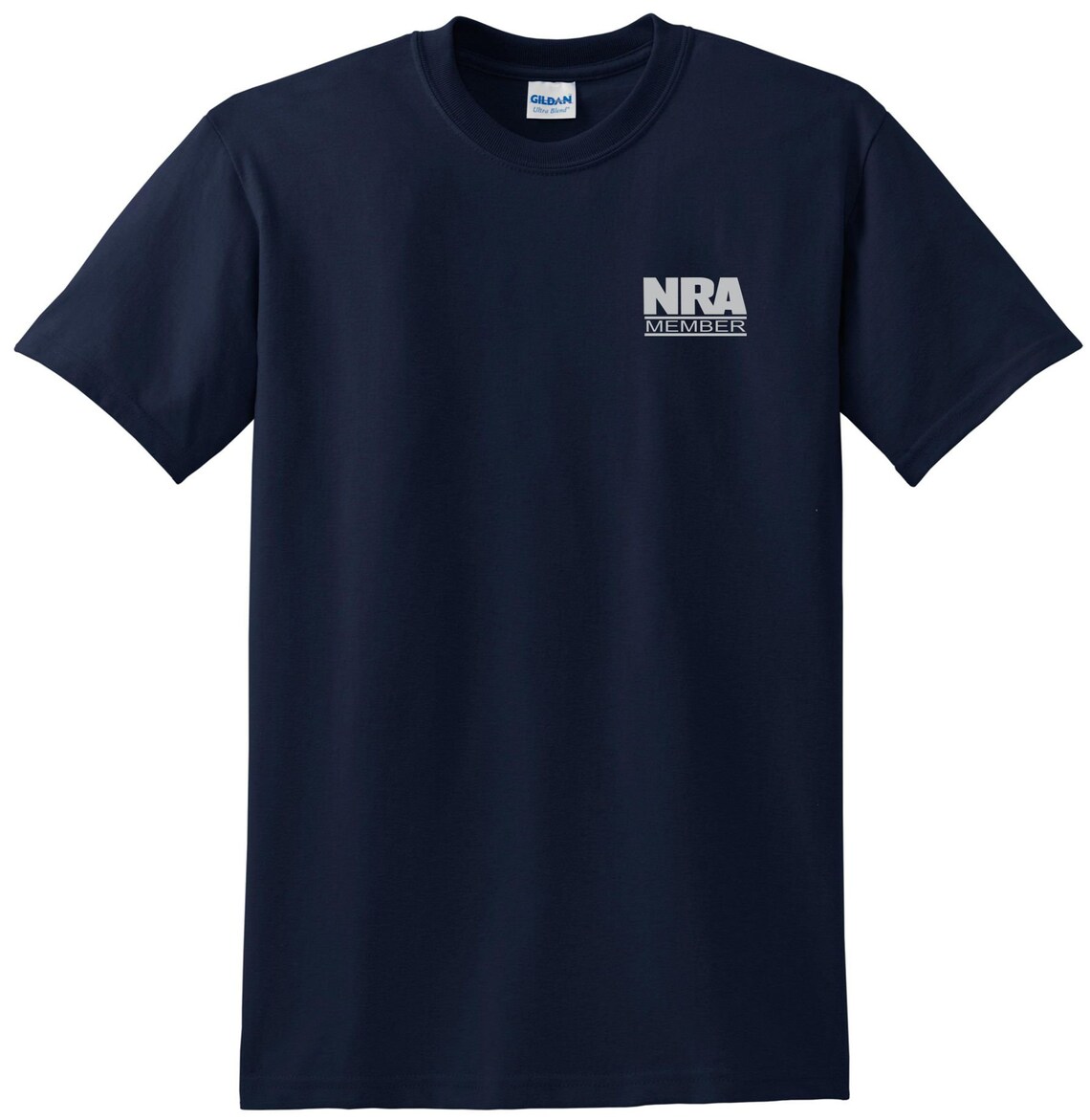 NRA T-shirt Silver Logo NRA Tee - Etsy