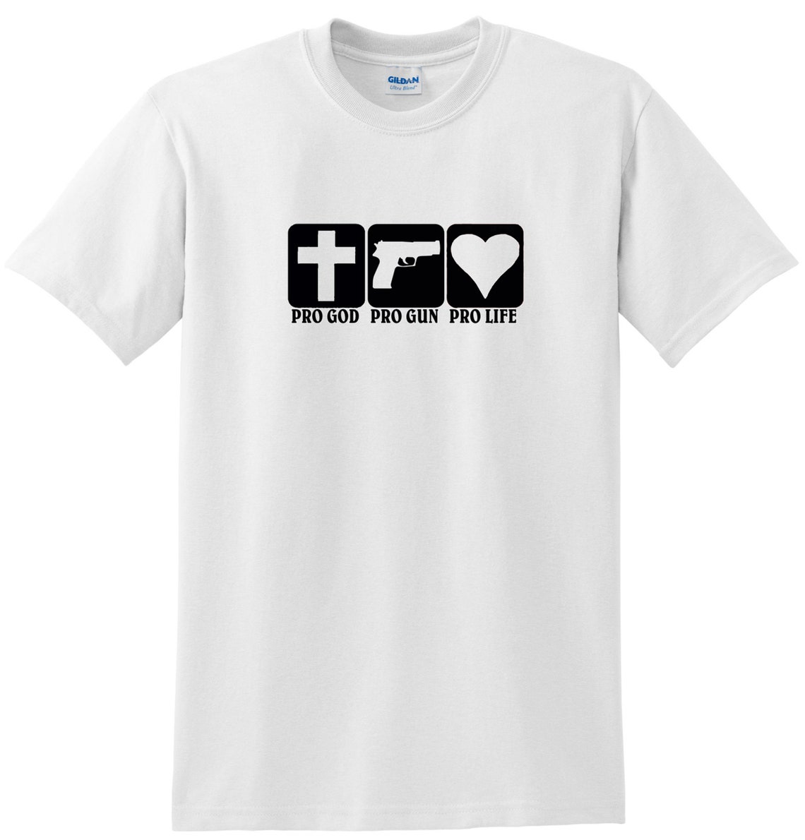 Pro God Pro Gun Pro Life T-shirt Political T Shirt - Etsy