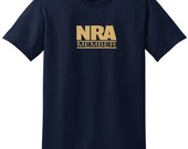 NRA T-shirt Gold Logo NRA Tee - Etsy