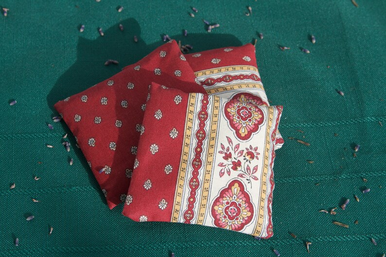 Lavender Sachets. Dry Lavender Cushions. French Gift for Her Under 25 ...