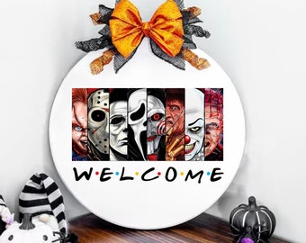 Horror Movie Welcome Sign - Etsy