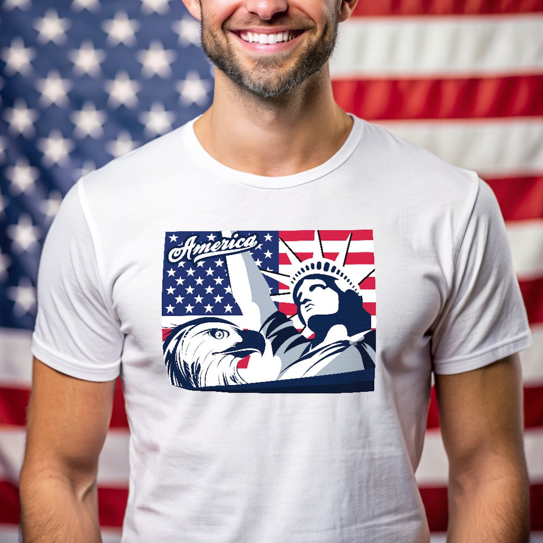 America T-shirt America, Patriotic Shirt,usa Gift,patriotic Gift,4th of ...