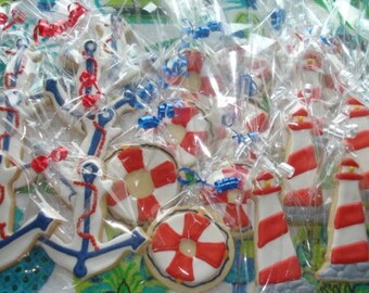 Lighthouse cookies | Etsy