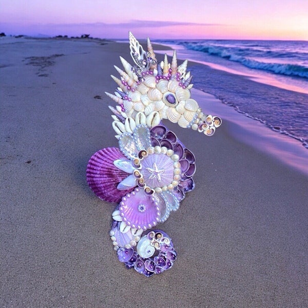 Seashell Seahorse - Etsy