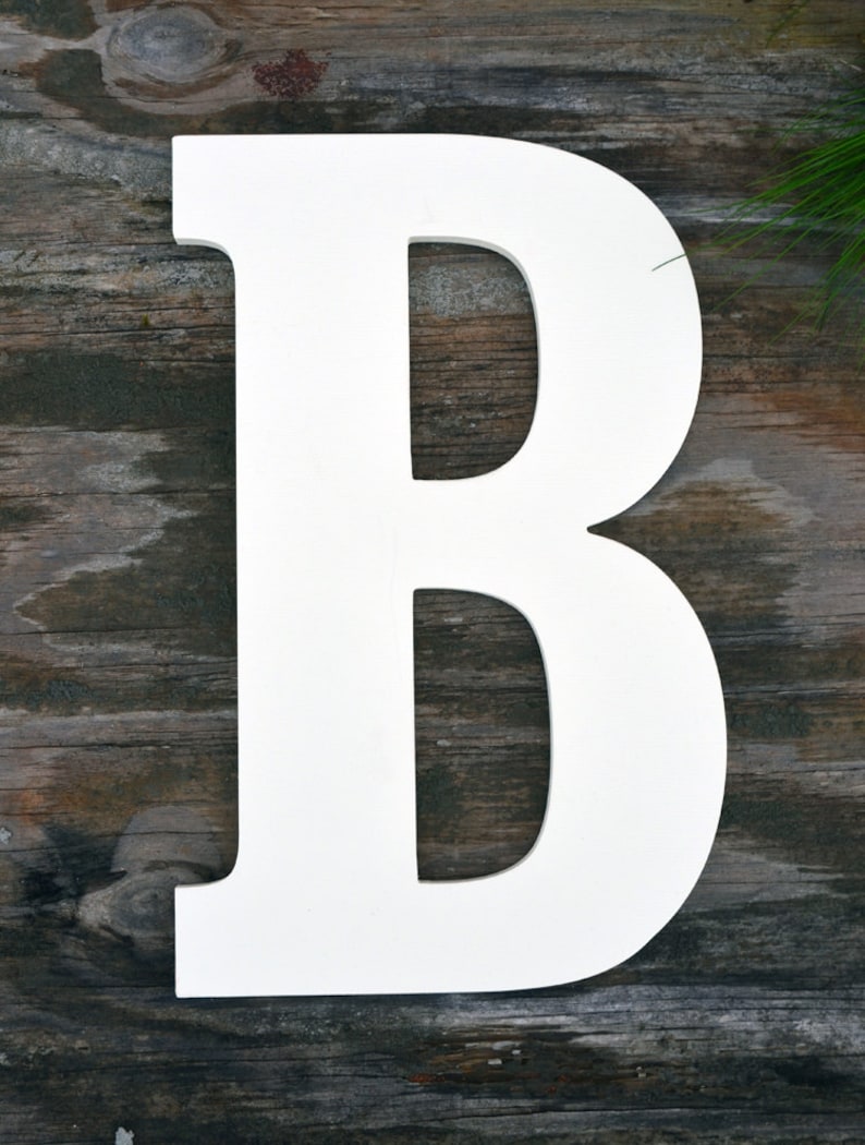 24 Wedding Letters Large Wooden Letter Wedding Guest | Etsy