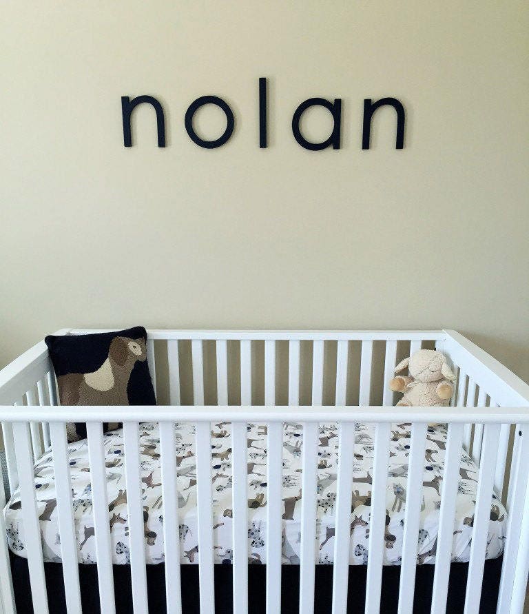 Wooden Letters for Wall, Custom Wooden Name Sign, Custom Name Painted ...