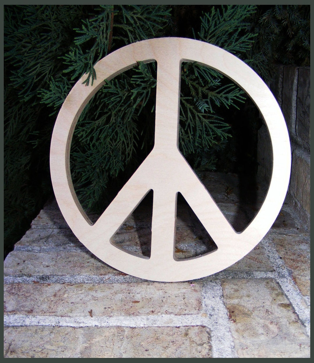 Peace Sign Wall Art,wooden Peace Sign,peace and Love Sign,peace Sign ...