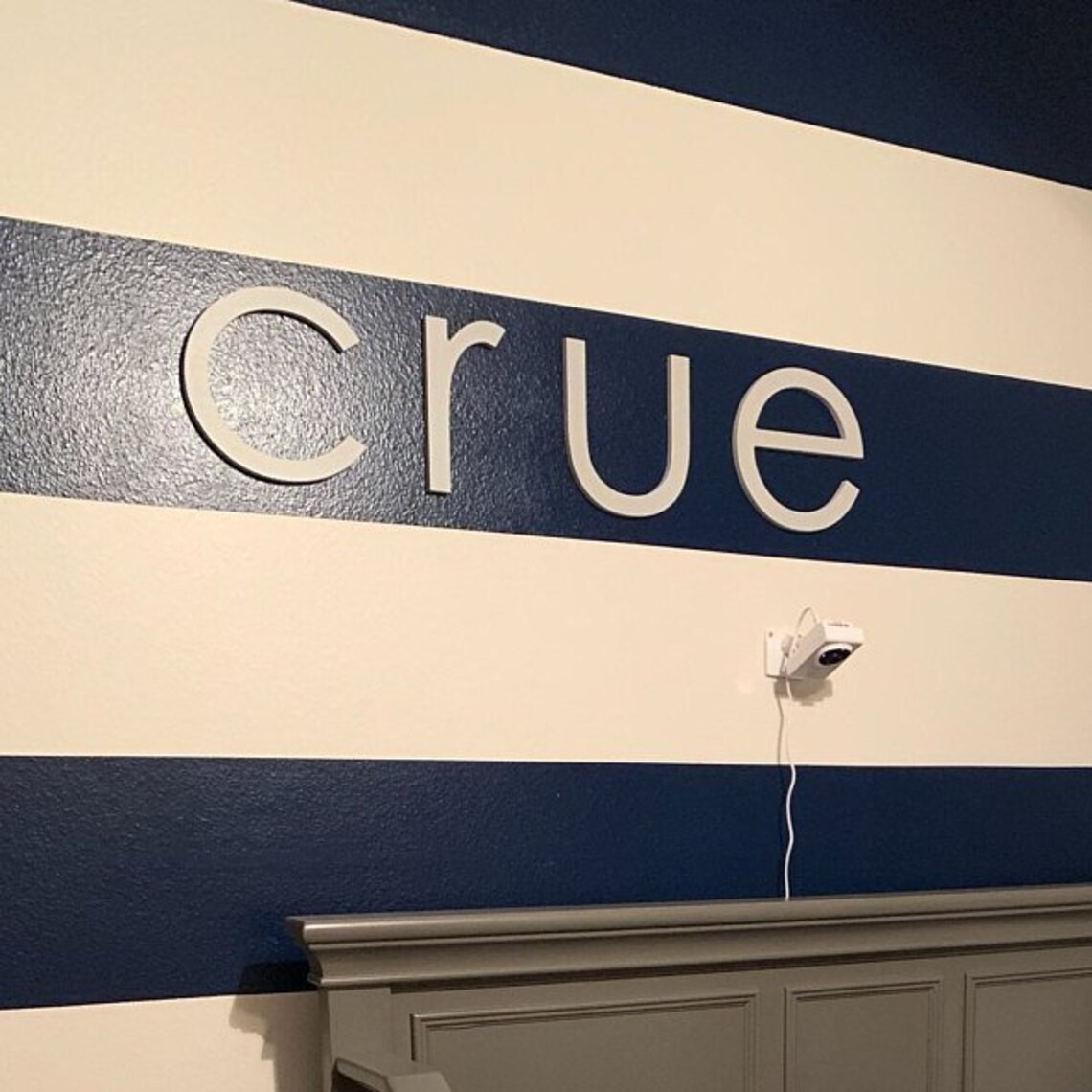 10 Nursery Wall Letters Nursery Decor Wooden Letters - Etsy