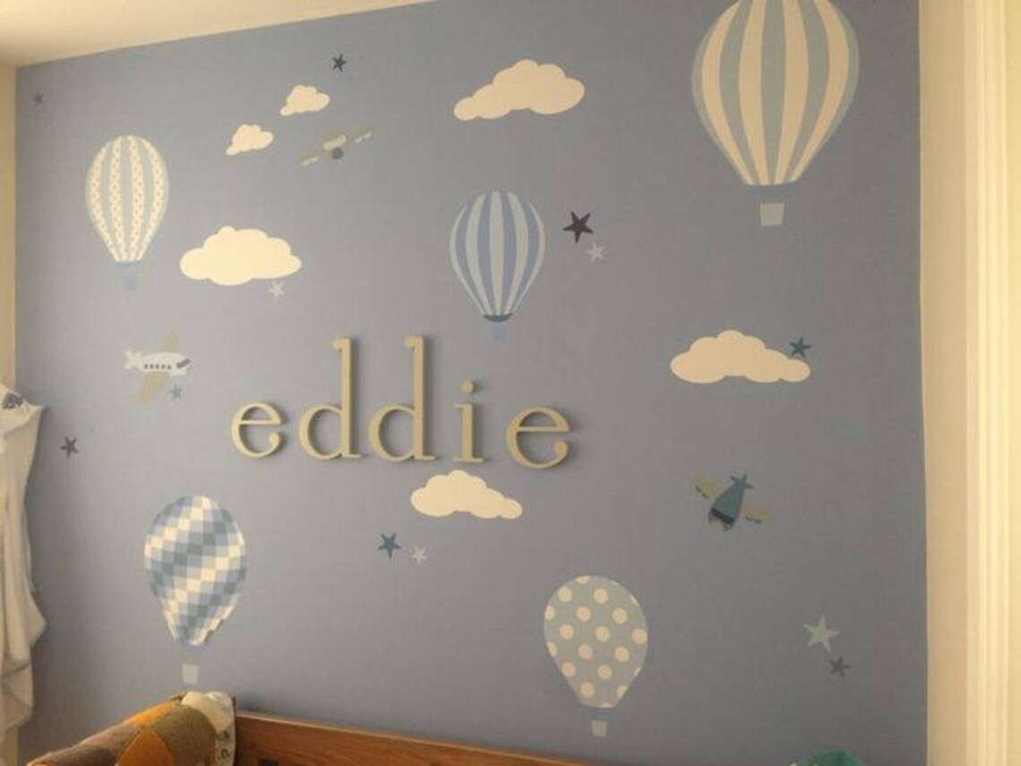 Painted Wooden Letters for Wall Custom Wooden Name Sign - Etsy