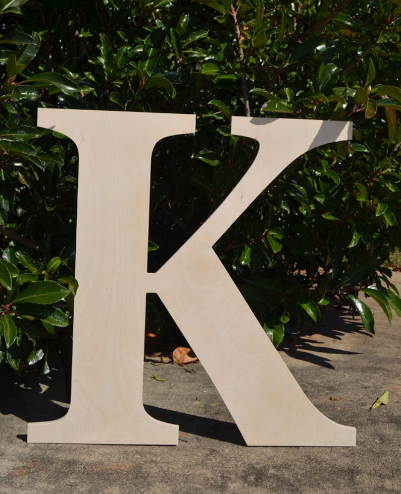 24 Wedding Letters Large Wooden Letter Wedding Guest | Etsy