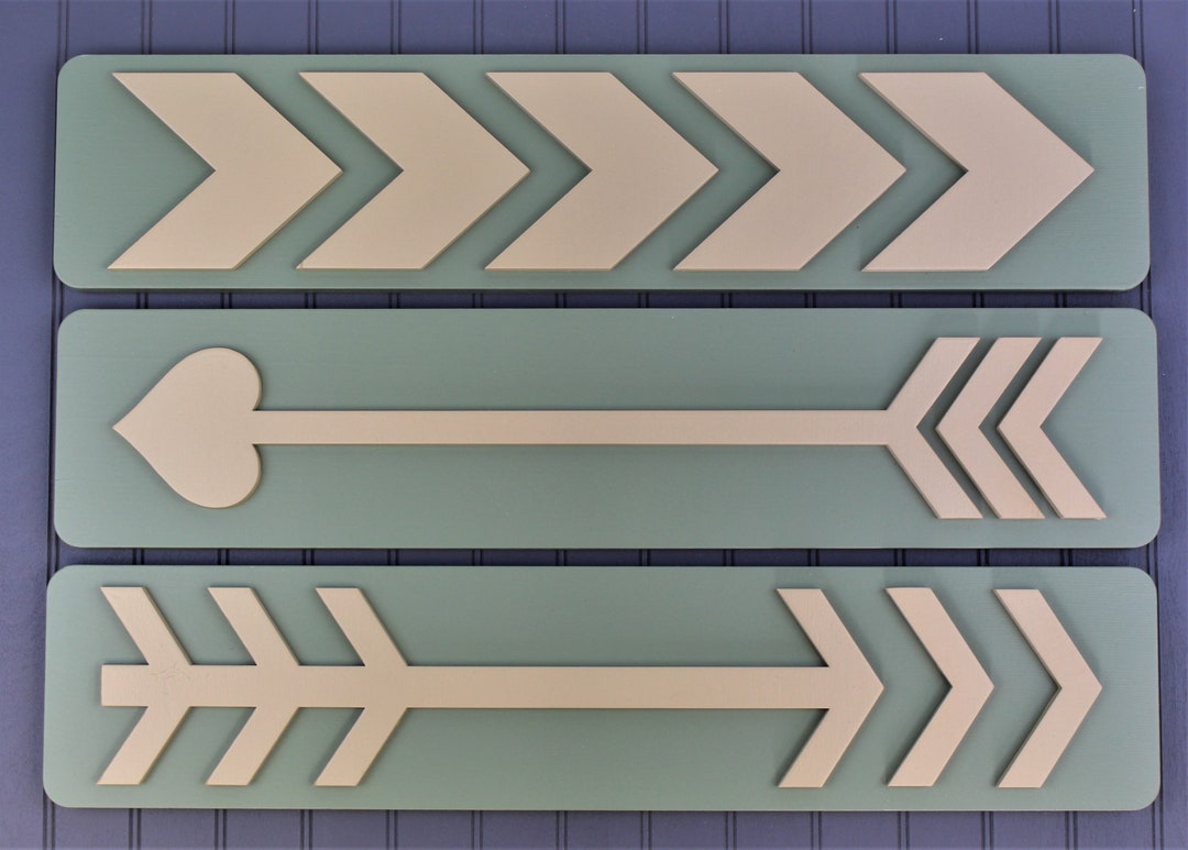 Set of THREE Wooden Arrows Nursery Decor Home Decor Wood - Etsy