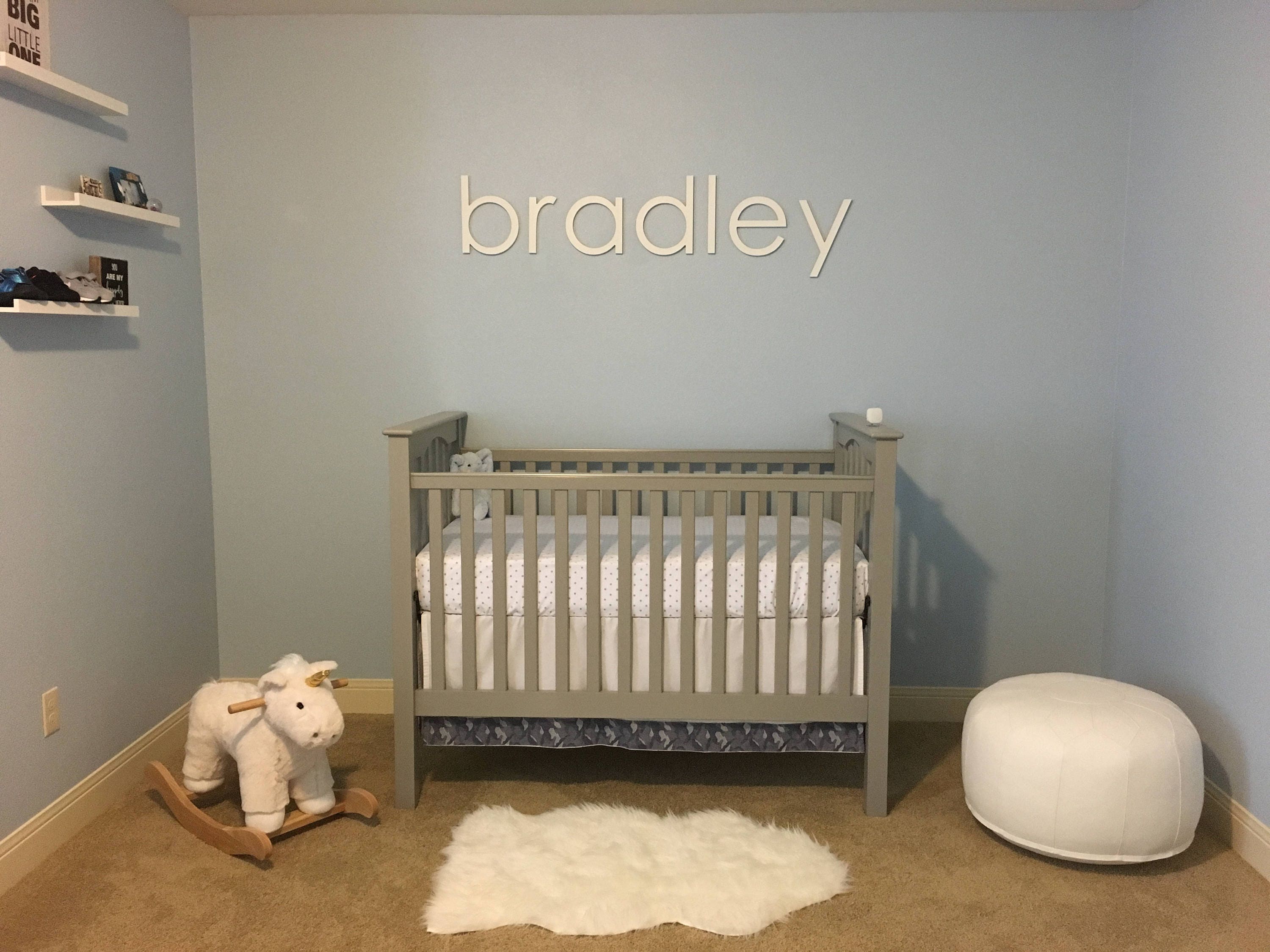 10 Nursery Wall Letters Nursery Decor Wooden Letters | Etsy