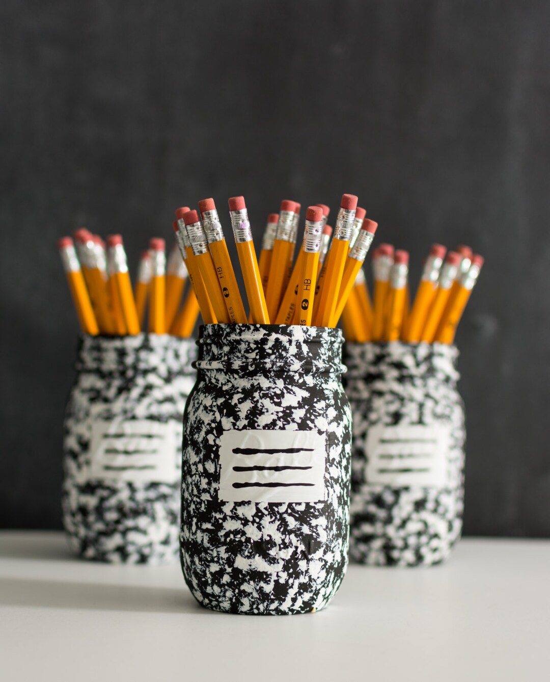 Teacher Gift Mason Jar - Composition Book Mason Jar - Back to School ...