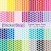 Solid Rainbow Digital Paper Set in 28 Colors Instant - Etsy