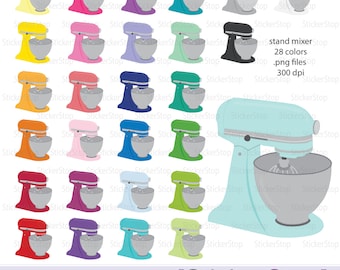 Stand Mixer Clipart - Etsy