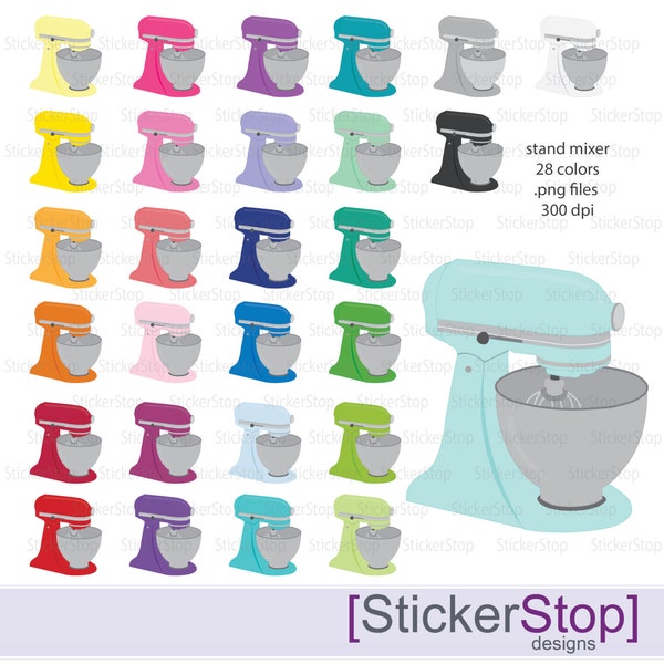 Stand Mixer Clipart - Etsy