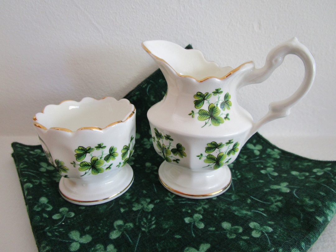 Miniature Cream and Sugar Healacraft Fine Bone China Made in England ...