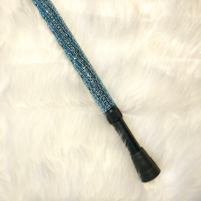 Blue bling walking cane FREE SHIPPING sparkly straight cane | Etsy