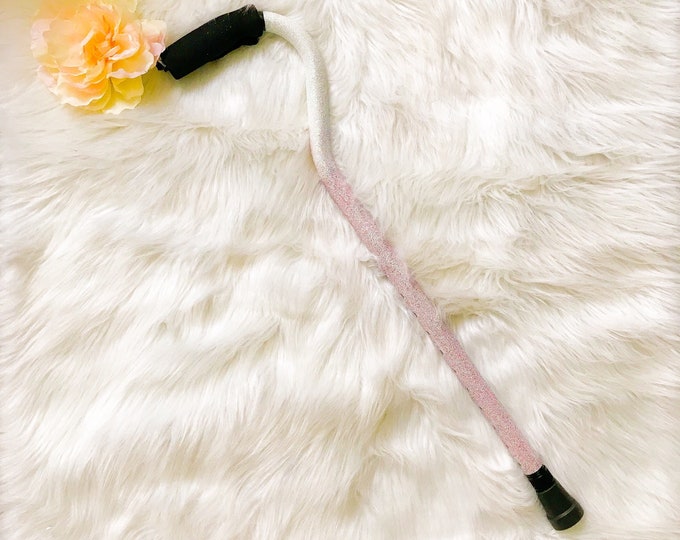 Glitter Cane- Sparkly Walking Cane- Pink Ombre Cane- Disability Gift ...