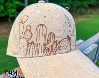 Be Kind Hand Burned Baseball Cap - Etsy