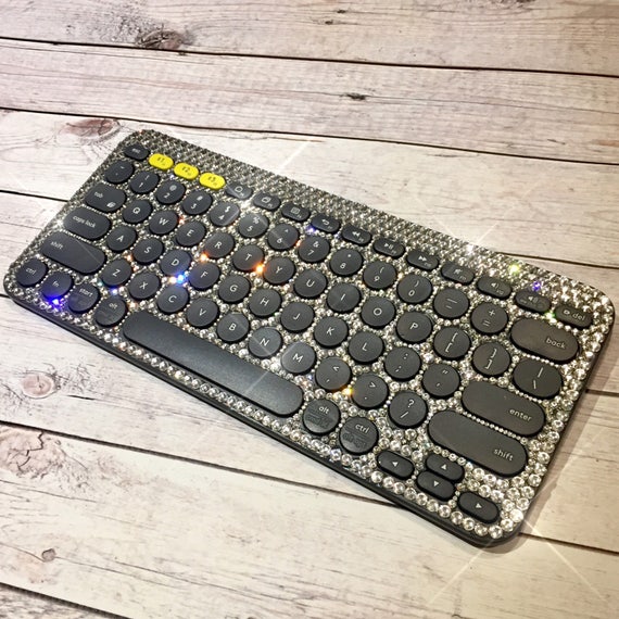 Items similar to Bling keyboard- crystal computer keyboard- bling ...