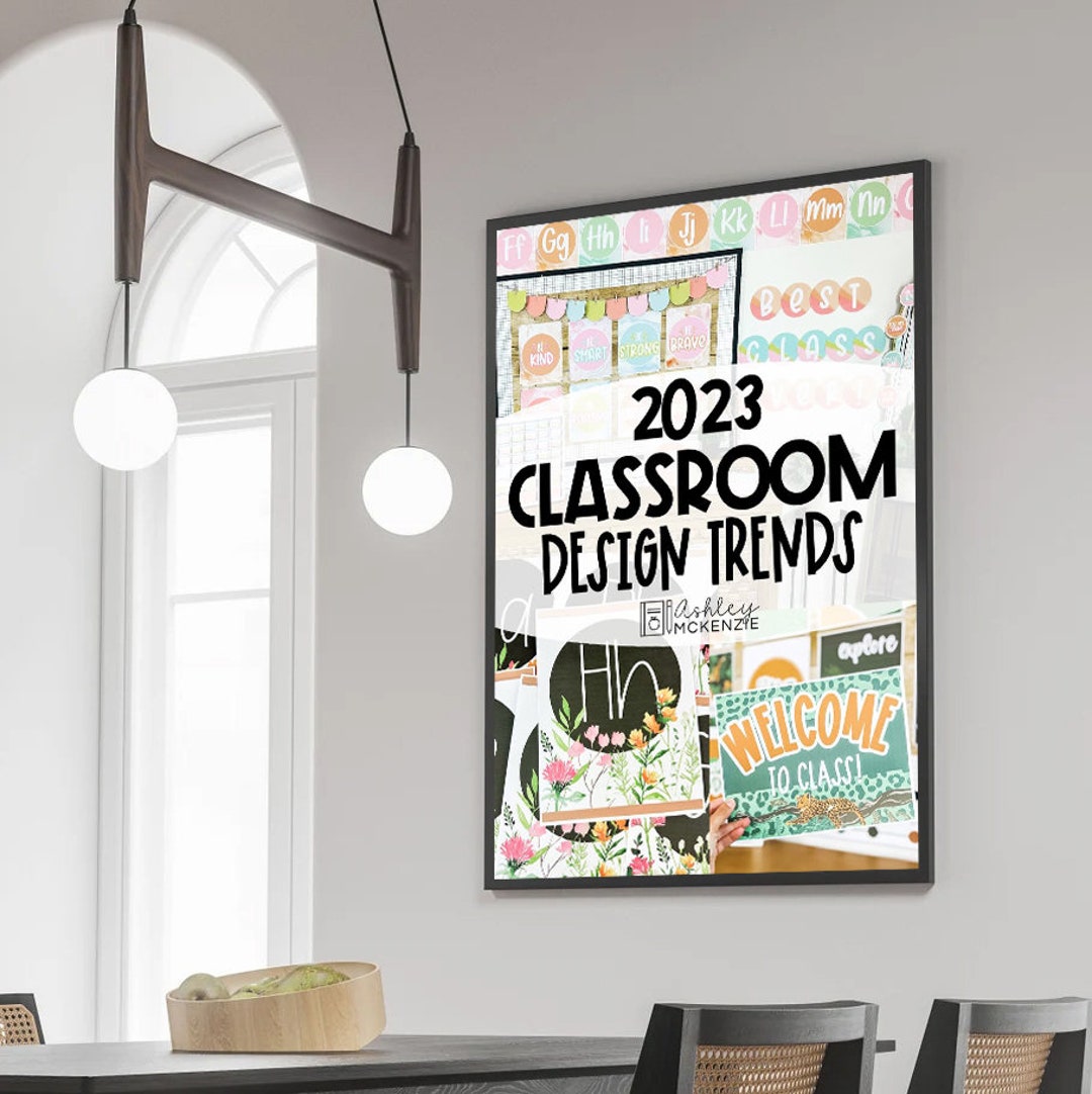 2023 Classroom Design Trends Poster - Etsy