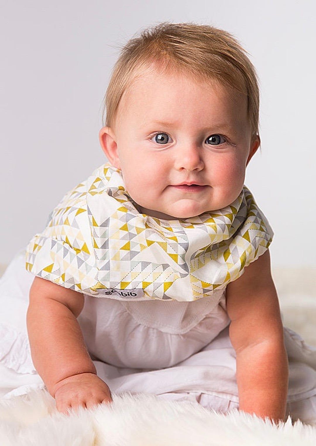 Modern Bib lemon Studio All in One Scarf & Bib scabib for Babies or ...