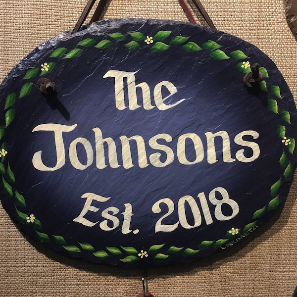 Slate Sign - Etsy