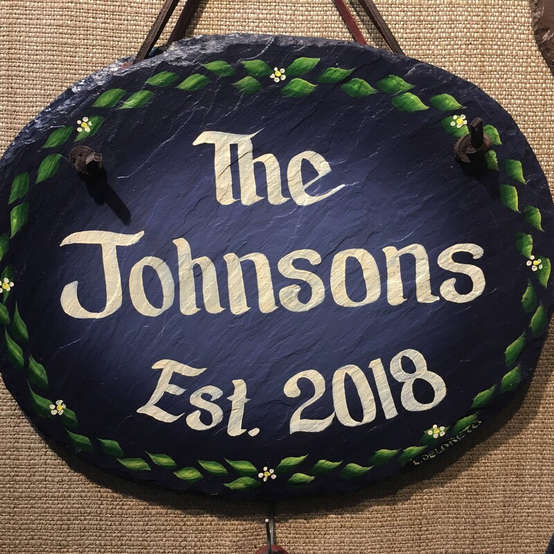 Hand Painted Slate - Etsy