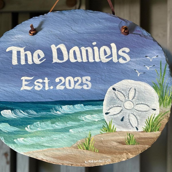 Slate Welcome Sign - Etsy